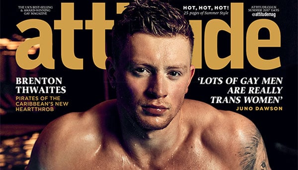 British Olympian Adam Peaty Bares Ripped Body for ‘Attitude’ | Adam ...