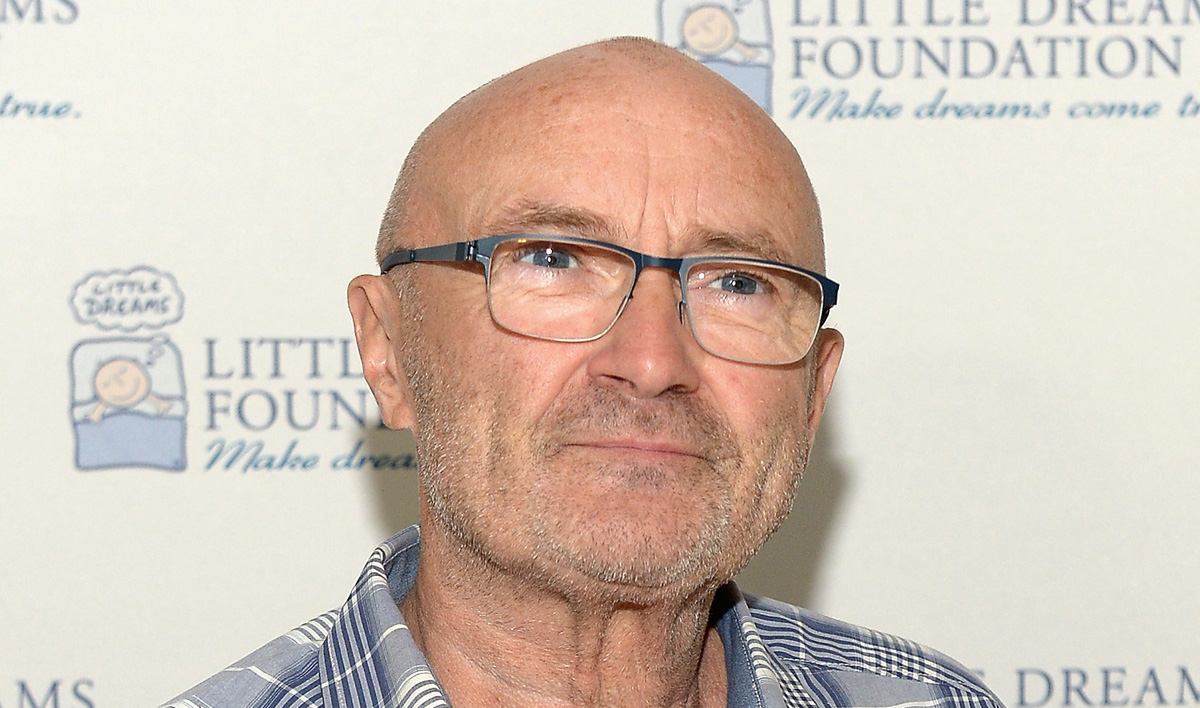 Phil Collins Hospitalized for ‘Severe Gash’ on His Head | Phil Collins ...