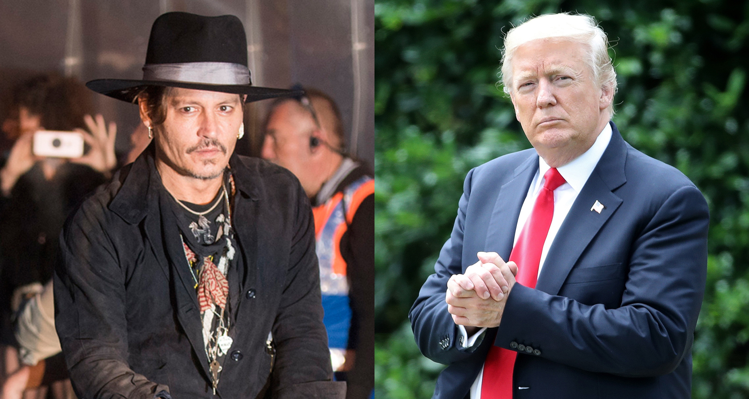 Johnny Depp Makes Controversial Donald Trump Remark (Video) | Donald ...