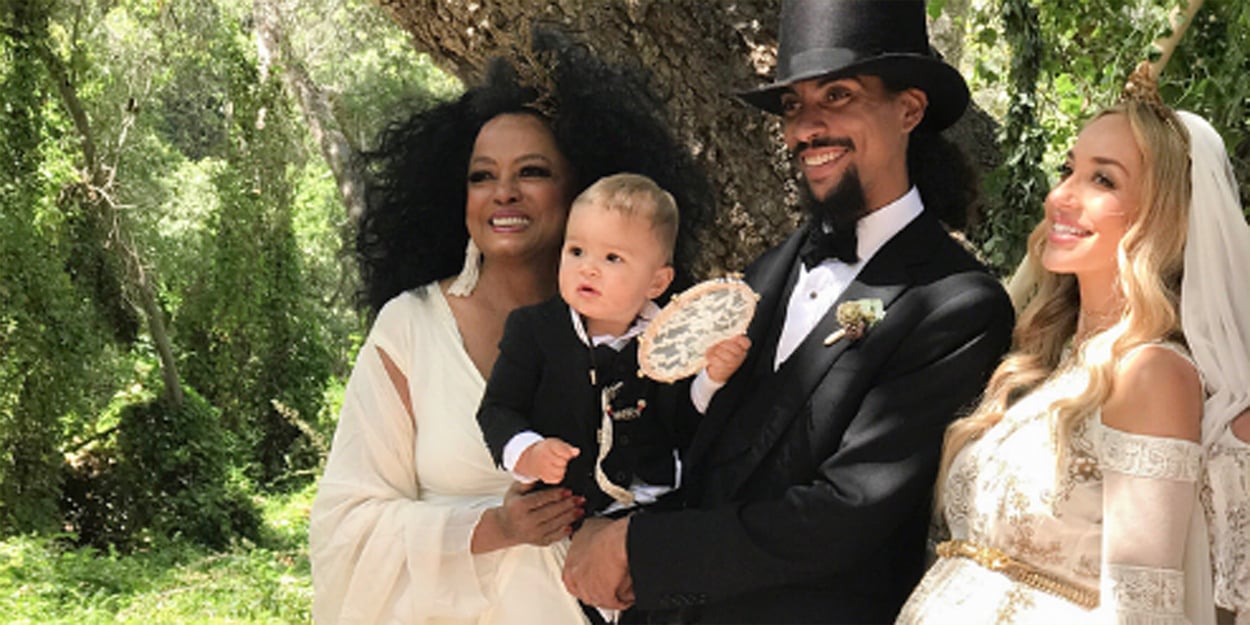 Diana Ross’ Son Ross Naess Ties The Knot In Front of Family & Friends ...