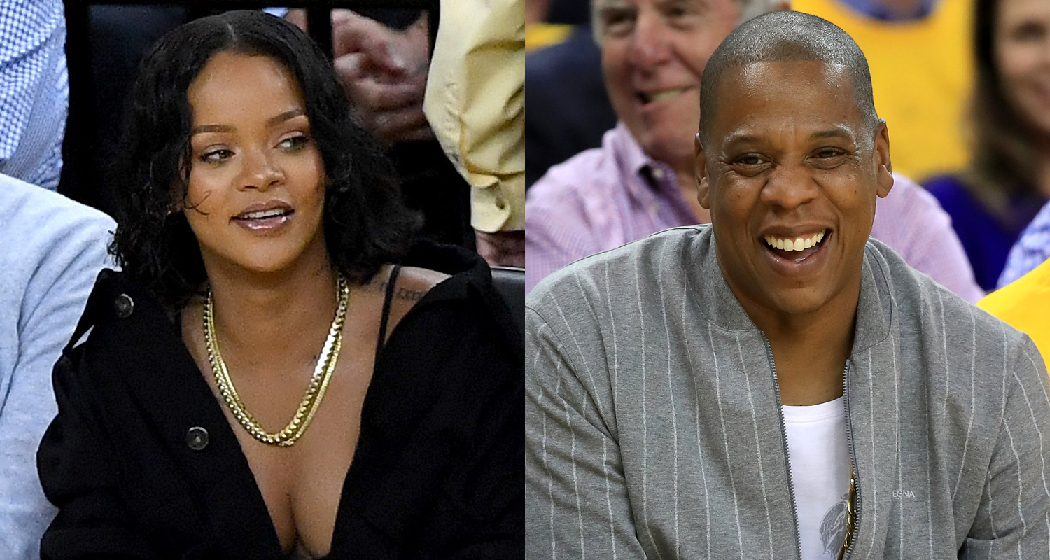 Rihanna & Jay Z Sit Courtside at Game One of NBA Finals | Jay Z ...