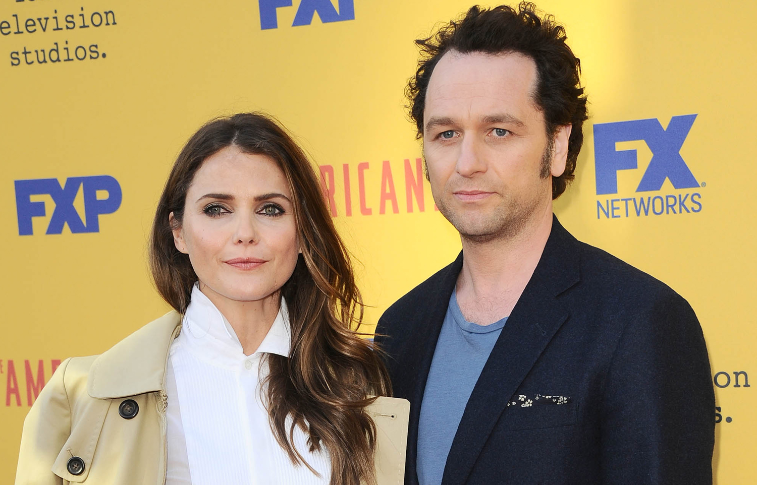 Keri Russell & Matthew Rhys Couple Up to Promote ‘The Americans’ in LA ...