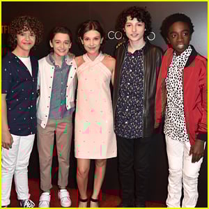 ‘Stranger Things’ Cast Promotes Season 2 in Beverly Hills | Caleb ...