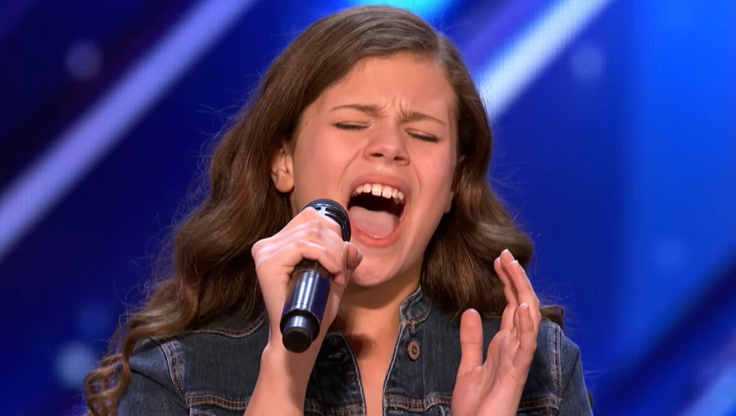 13-Year-Old Singer Angelina Green Gets Golden Buzzer on ‘America’s Got ...