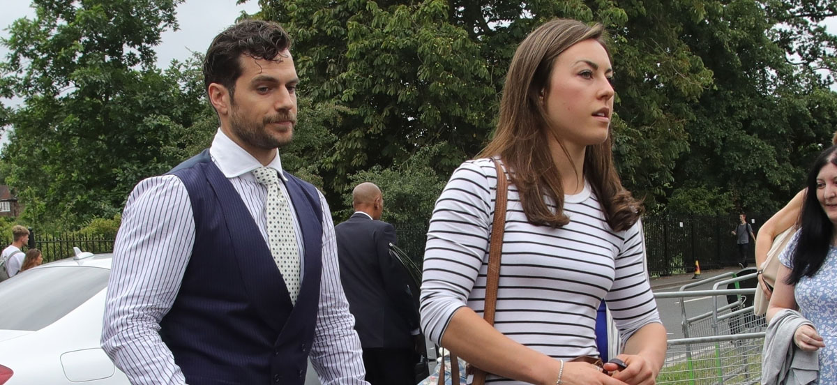 Henry Cavill & Rumored Girlfriend Lucy Cork Have a Date at Wimbledon ...