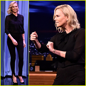 Charlize Theron Performs Random Dance Moves on ‘Fallon’ | Charlize ...