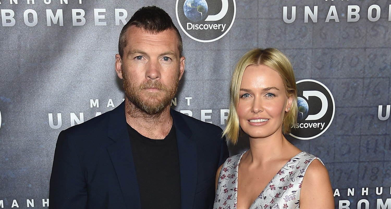 Sam Worthington Rocks Mohawk at ‘Manhunt: Unabomber’ Premiere With Wife ...