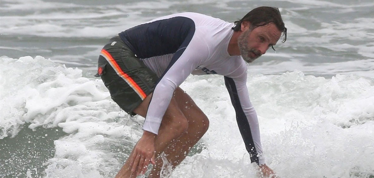 The Walking Dead’s Andrew Lincoln Catches Waves in Costa Rica | Andrew ...