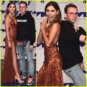 Logic & Wife Jessica Andrea Show Their Best Poses at MTV VMAs 2017 ...