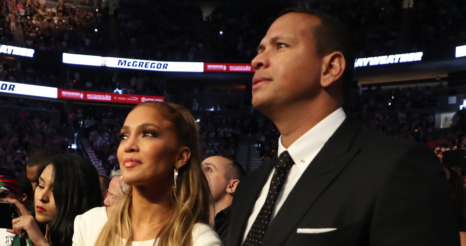 Jennifer Lopez & Alex Rodriguez Make One Stylish Couple at Mayweather ...