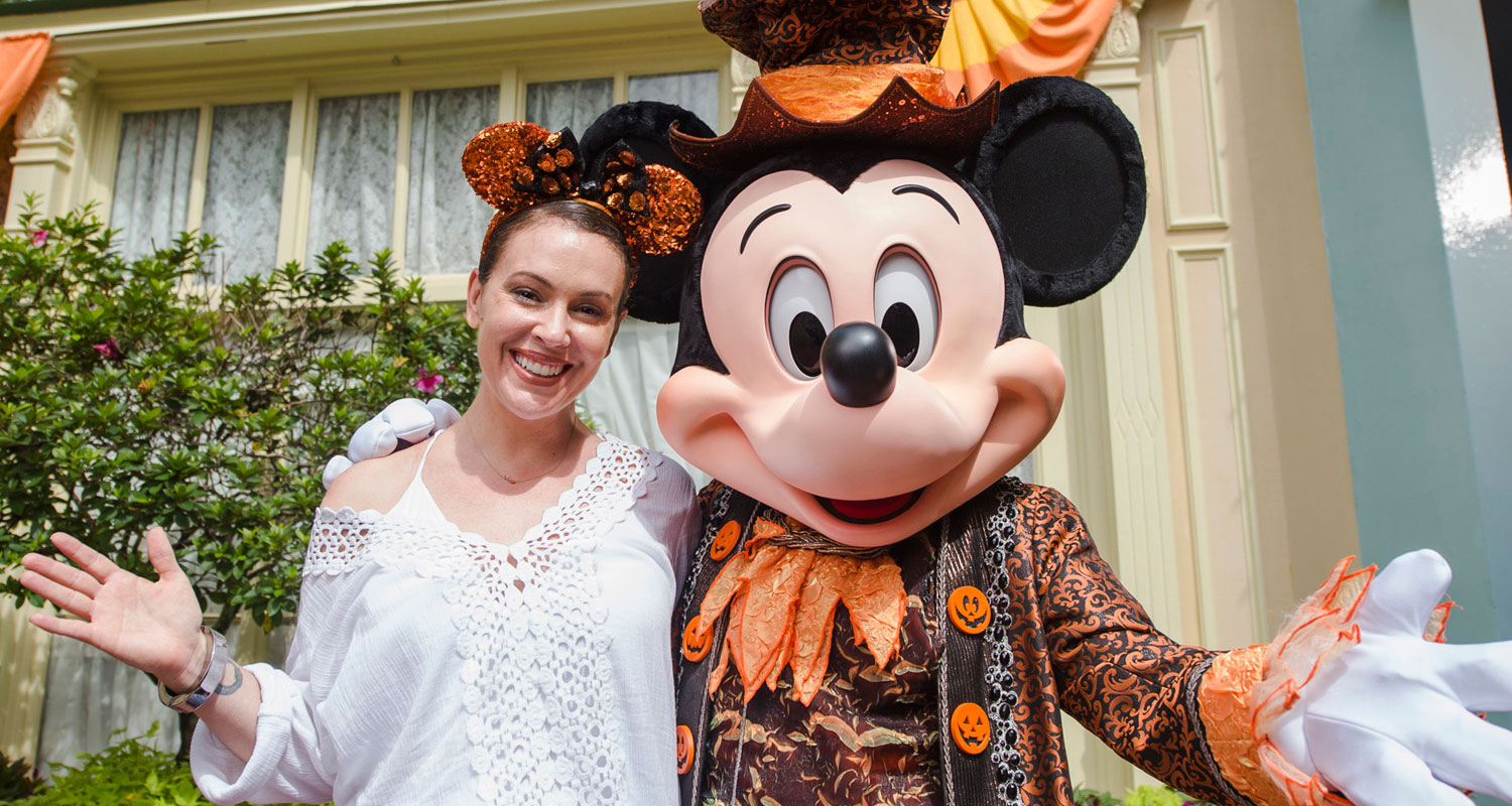 Alyssa Milano Takes 6-Year-Old Son to Disney World for Birthday ...