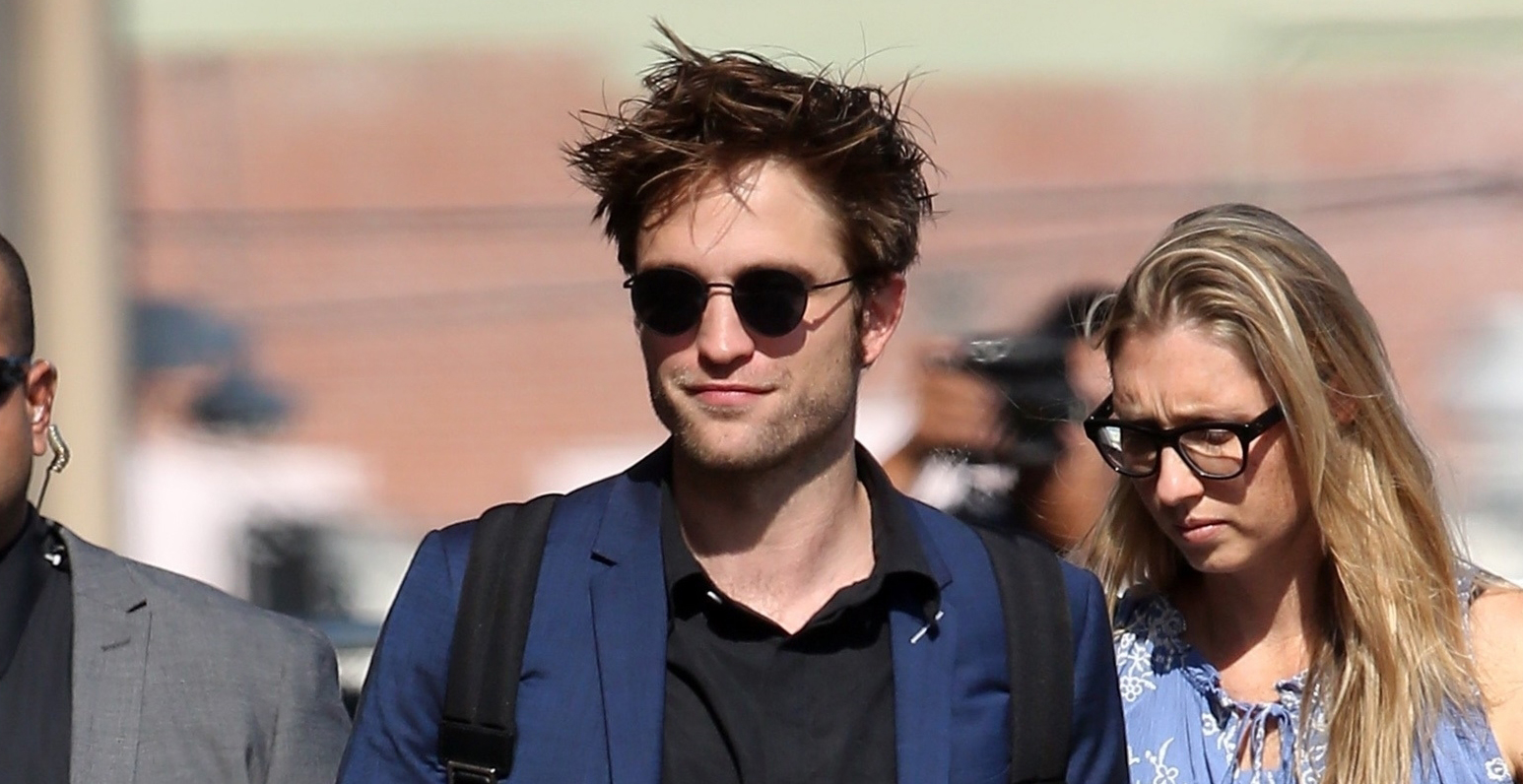 Robert Pattinson Arrives in Style for ‘Jimmy Kimmel Live’ Appearance ...