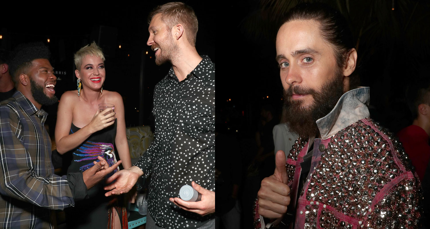Katy Perry Celebrates Big Night with Calvin Harris & Jared Leto at VMAs ...