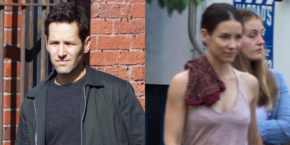 Paul Rudd Spotted on ‘Ant-Man & The Wasp’ Set with Evangeline Lilly ...