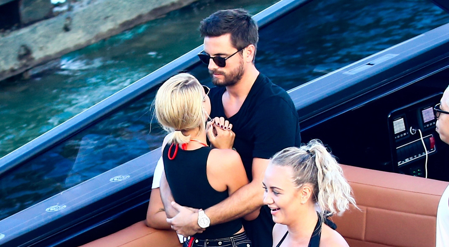 Scott Disick & Sofia Richie Flaunt Major PDA During Boat Ride | Scott ...