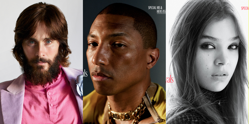 Jared Leto, Hailee Steinfeld, Pharrell & More Cover ‘W’ Mag! | Hailee ...