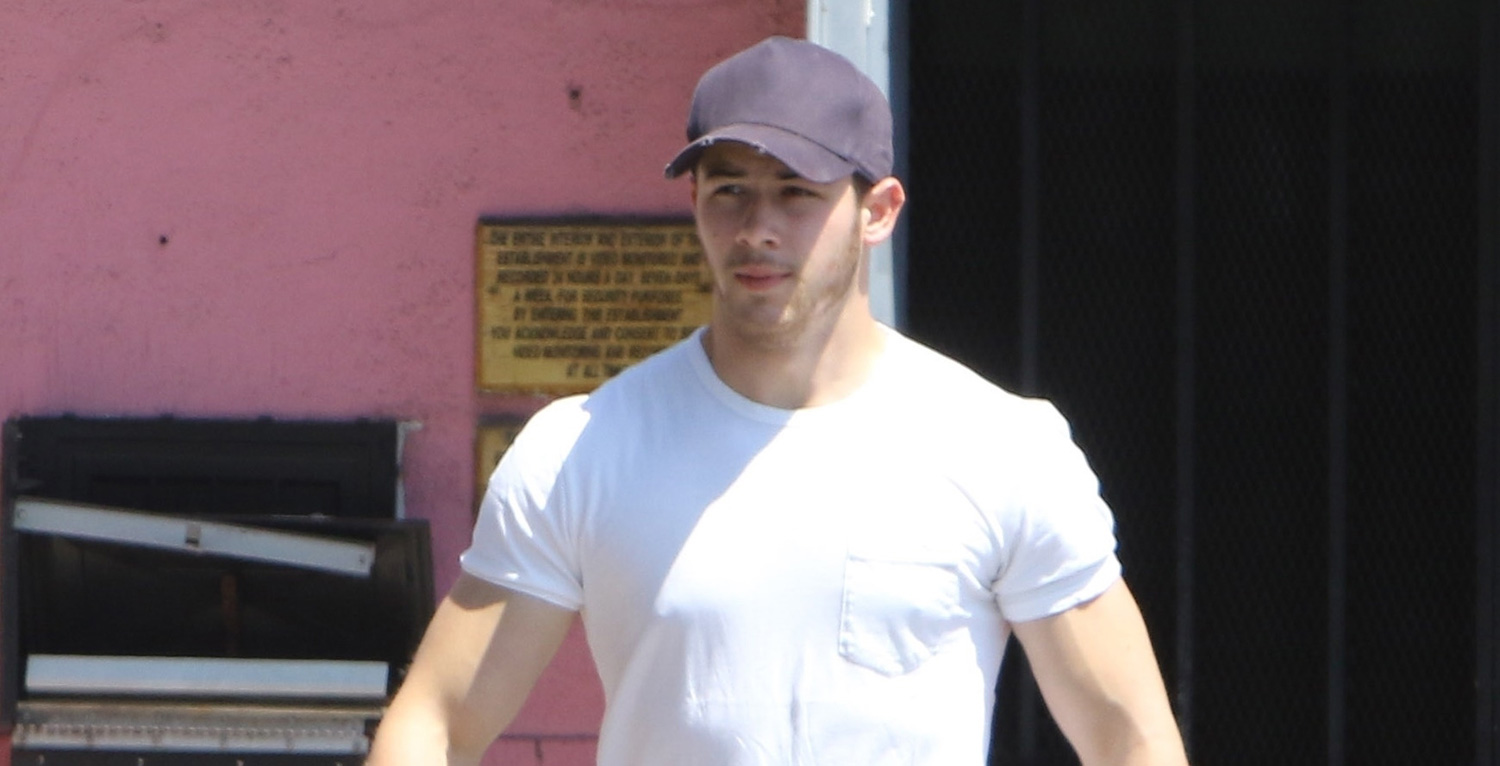 Nick Jonas Shows Off His Massive Biceps After the Gym | Nick Jonas ...