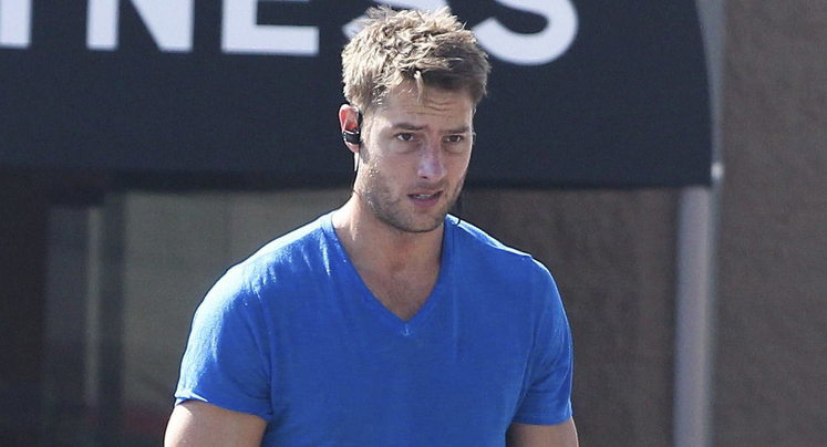 Justin Hartley Shows Off His Buff Biceps at the Gym | Justin Hartley ...