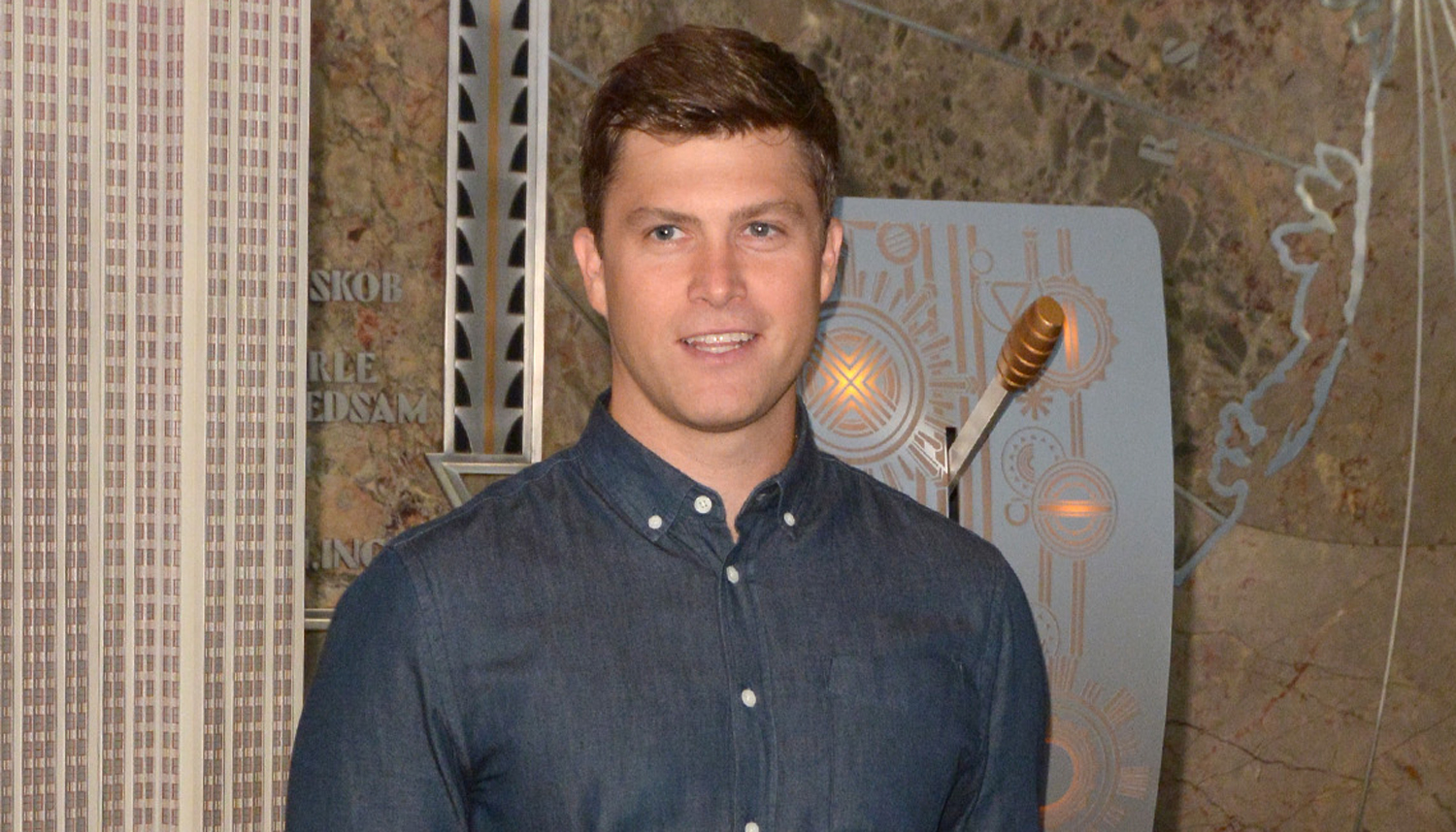 Colin Jost Lights the Empire State Building in NYC! | Colin Jost | Celebrity News and Gossip ...