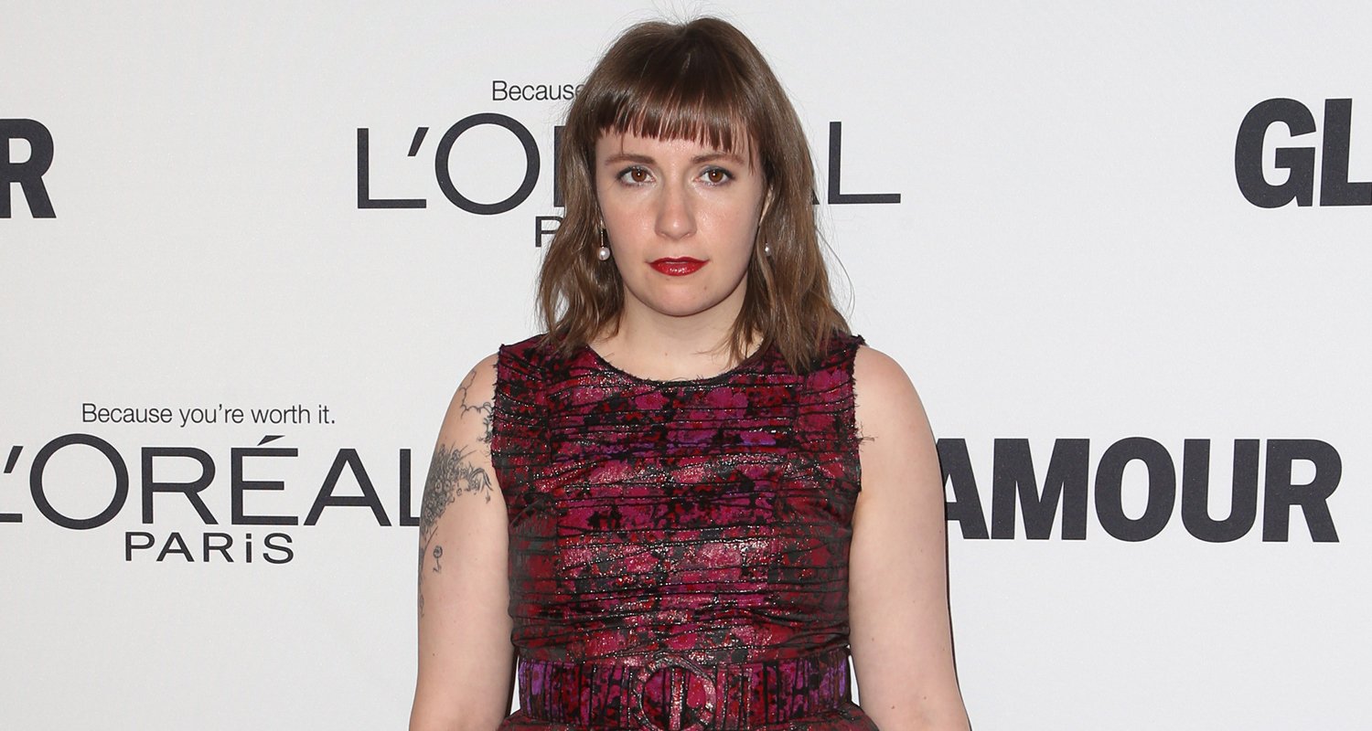 Lena Dunham Debuts New ‘Smurf’ Blue Pixie Cut! | Lena Dunham ...