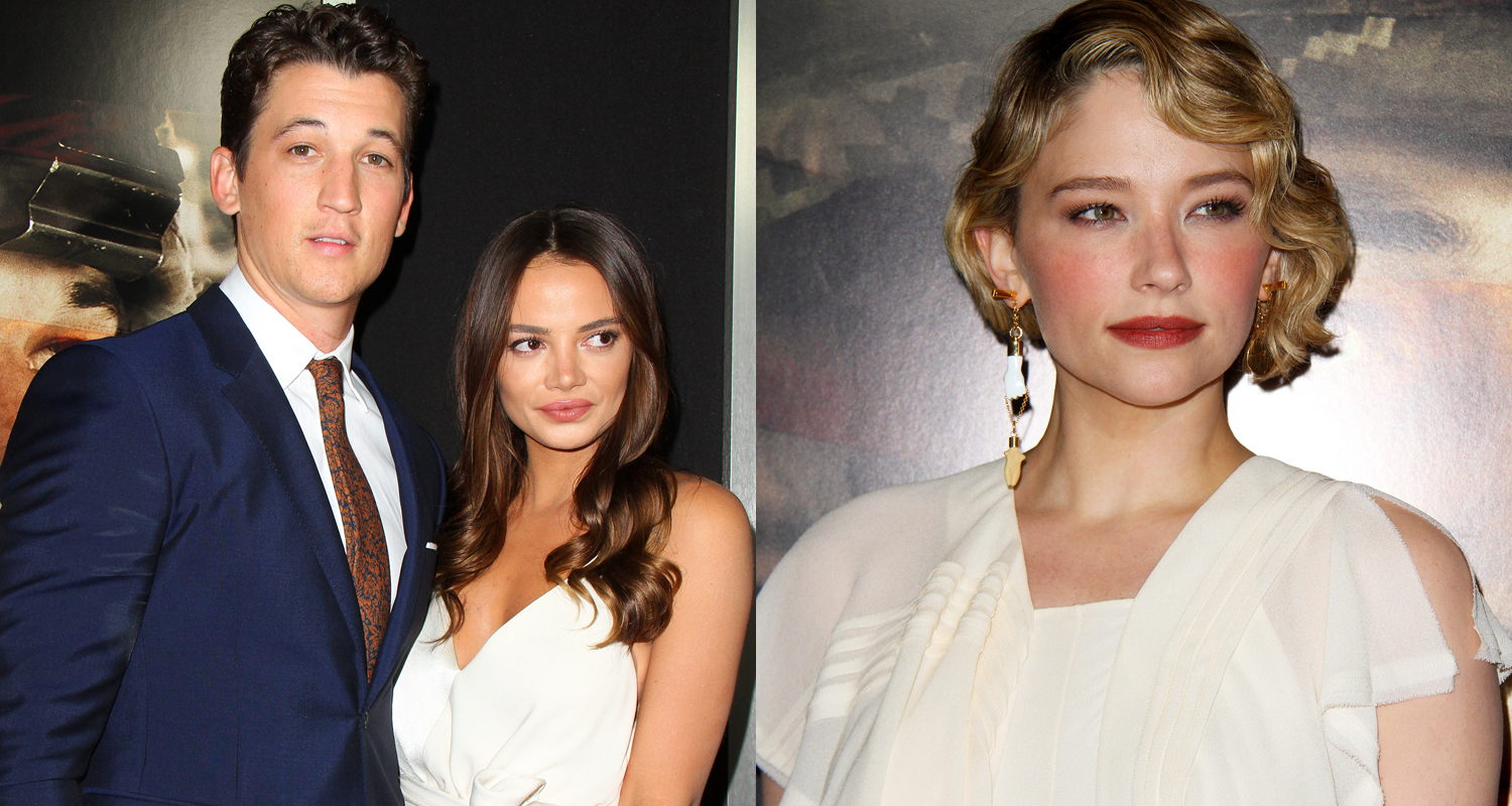 Miles Teller & Keleigh Sperry Couple Up at ‘Thank You For Your Service ...