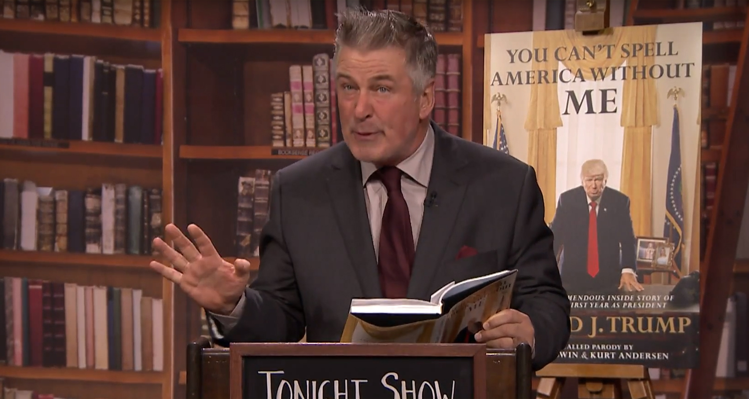 Alec Baldwin Does Dramatic Reading of Donald Trump Parody Book – Watch ...