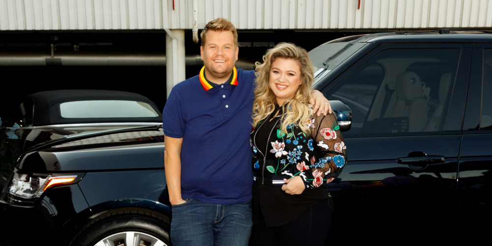 Kelly Clarkson Hits the Road With James Corden for Carpool Karaoke ...