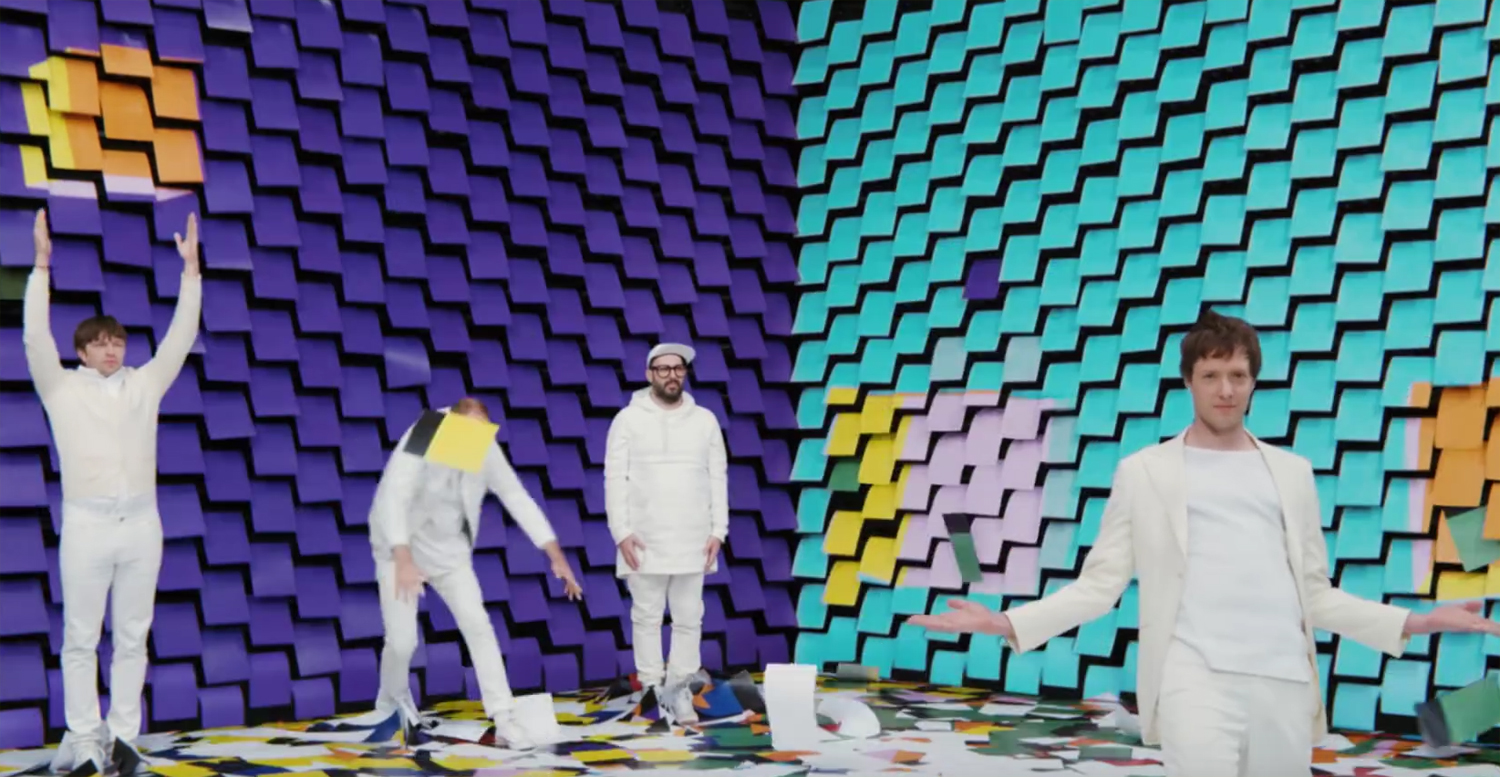 OK Go’s ‘Obsession’ Music Video Features 567 Printers & A Lot of Paper ...
