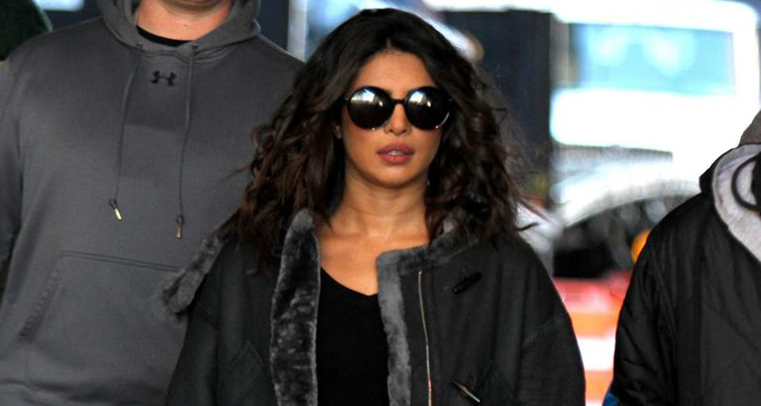 Priyanka Chopra Braves the Cold on ‘Quantico’ Set in NYC | Priyanka Chopra | Celebrity News and ...