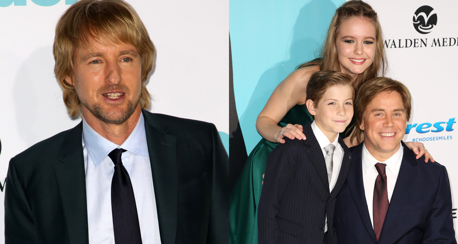 Owen Wilson & Jacob Tremblay Suit Up for ‘Wonder’ Premiere – Watch ...