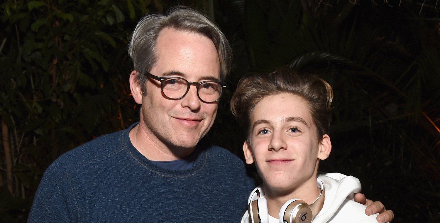 Matthew Broderick Enjoys a Father-Son Night Out with James Wilkie ...