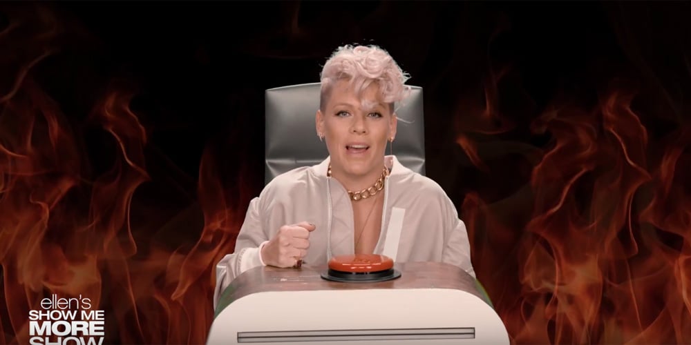 Pink Reveals Her Funniest On-Stage Fail – Watch Now! | Ellen DeGeneres ...