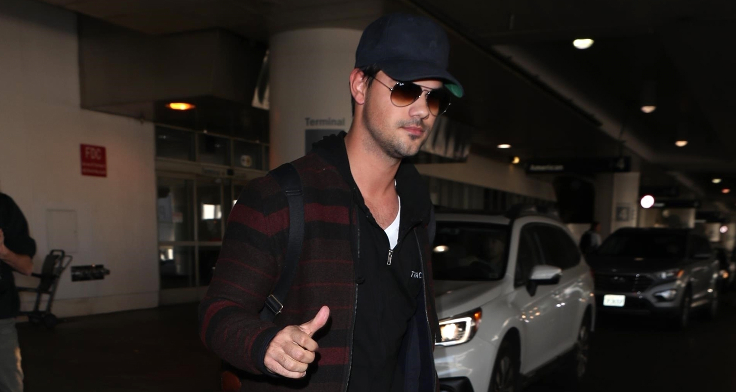 Taylor Lautner Jets Back to LA After Quick Chicago Trip! | Taylor ...