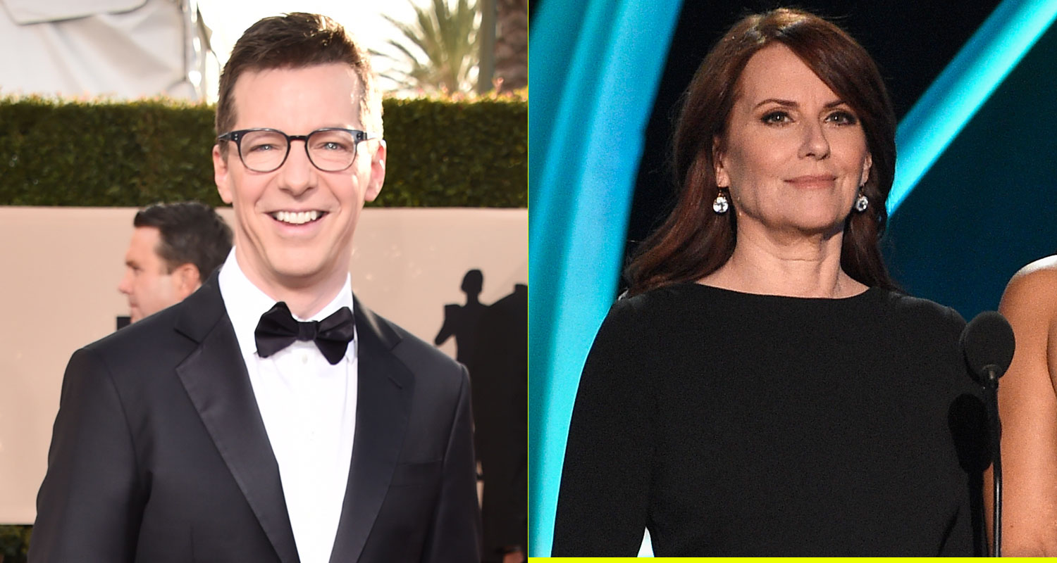 Sean Hayes & Megan Mullally Bring ‘Will & Grace’ to SAG Awards 2018 ...