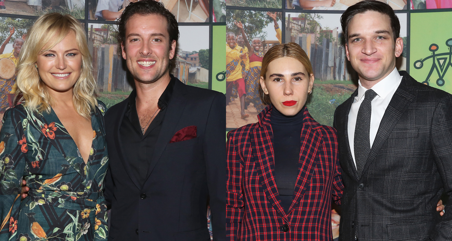 Malin Akerman & Fiancé Jack Donnelly Host The African Children’s Choir ...