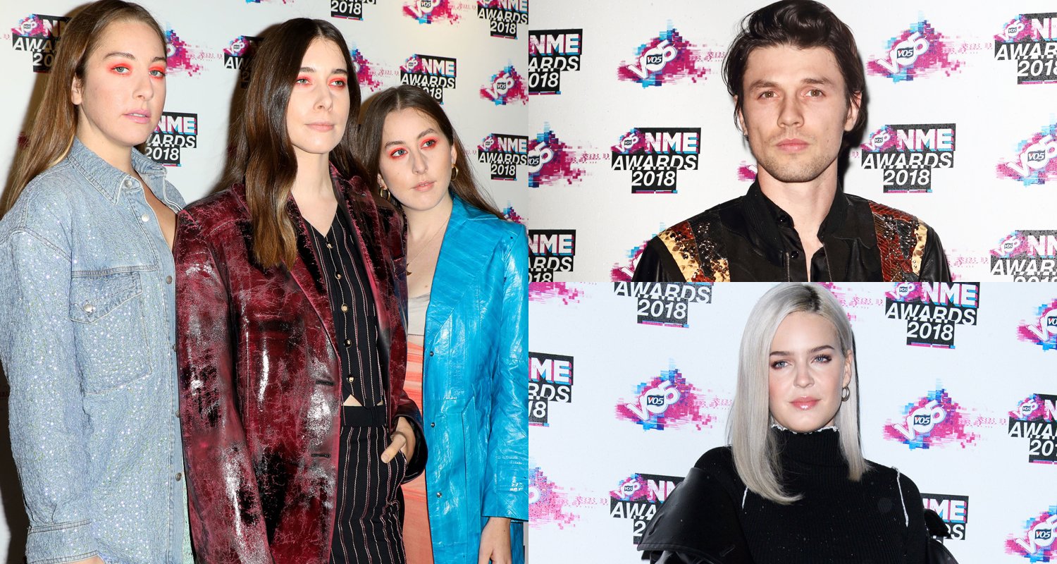 Haim Win Best International Band at VO5 NME Awards 2018! | Alana Haim ...