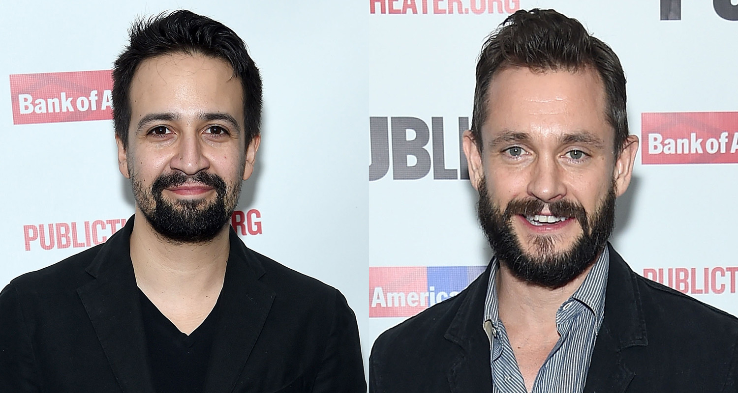 Lin-Manuel Miranda & Hugh Dancy Step Out for Opening Night of ‘Kings ...