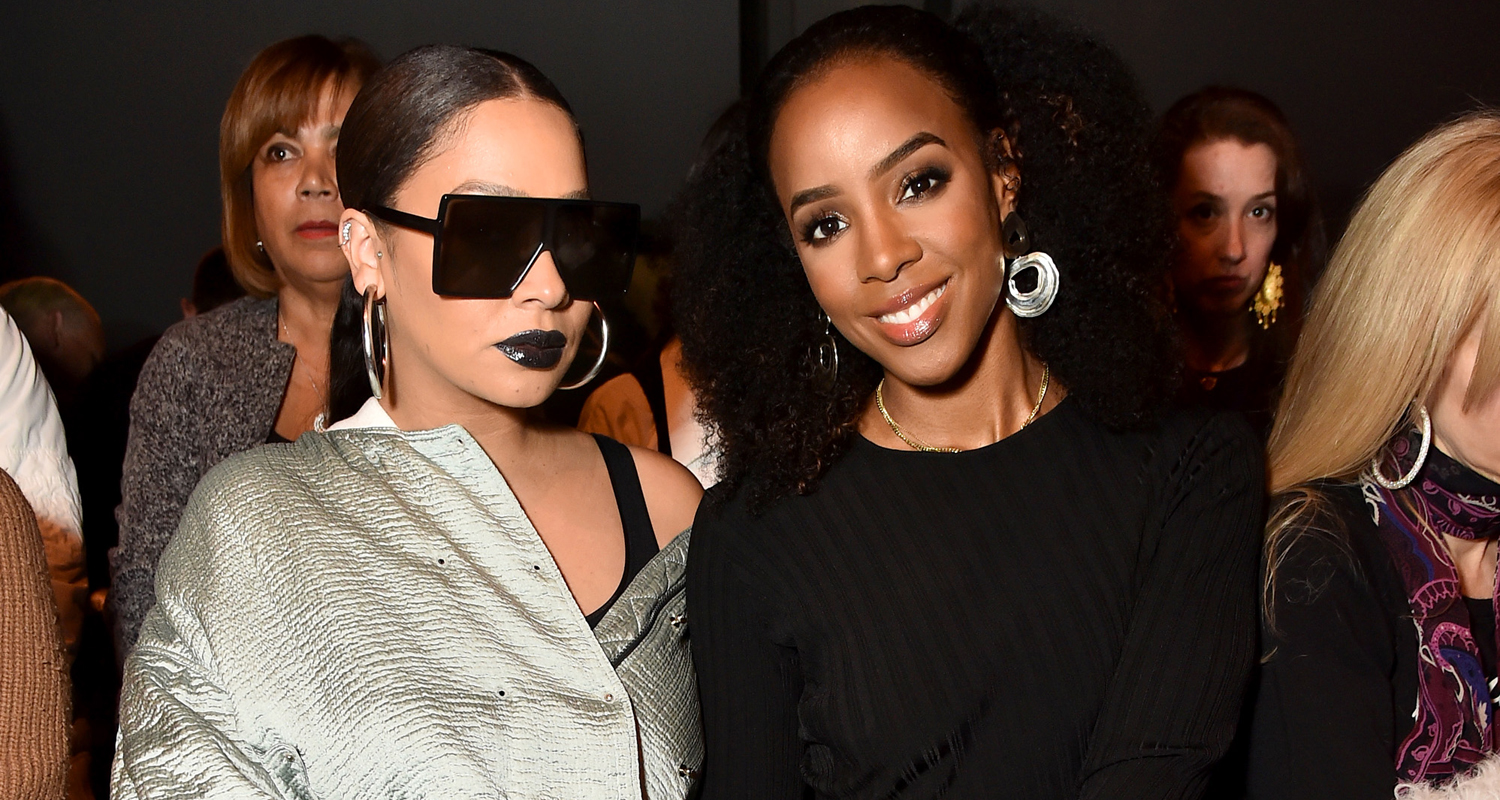 Kelly Rowland & La La Anthony Buddy Up at New York Fashion Week ...