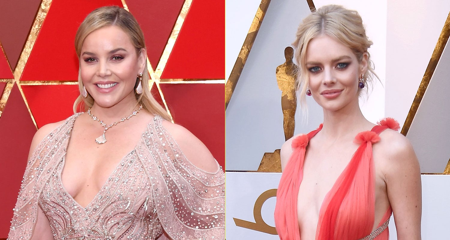 Abbie Cornish Samara Weaving And ‘three Billboards Cast Arrive At 7522