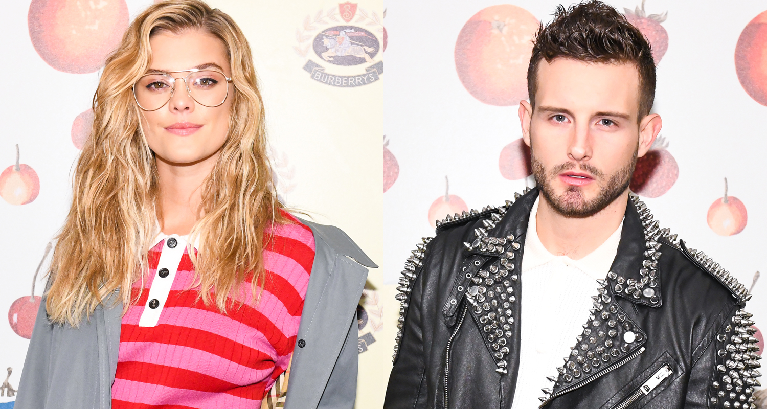 Nina Agdal & Nico Tortorella Step Out In Style for Burberry x ‘Elle ...