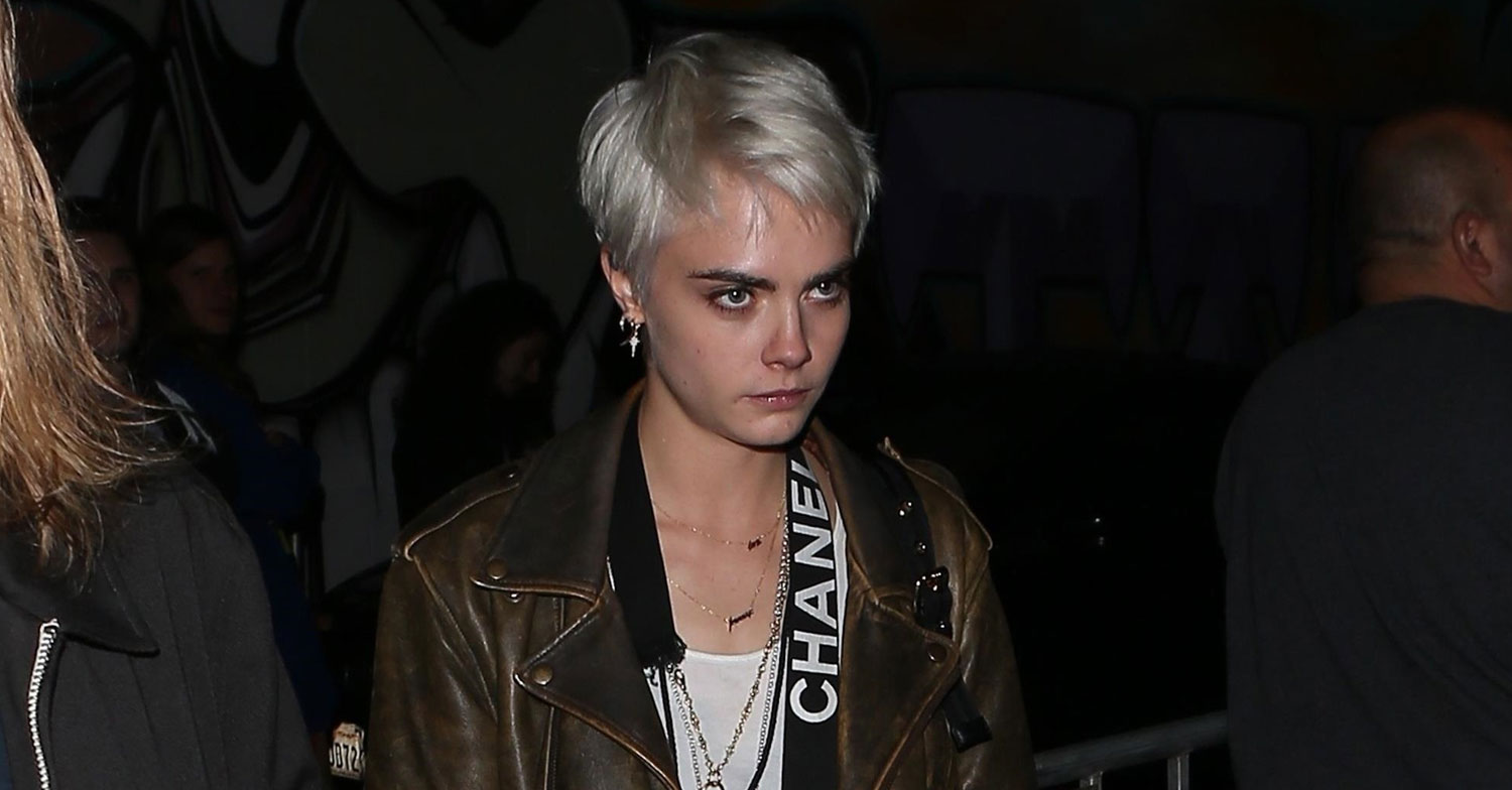 Cara Delevingne Keeps It Edgy for Rock Concert in Hollywood | Cara ...