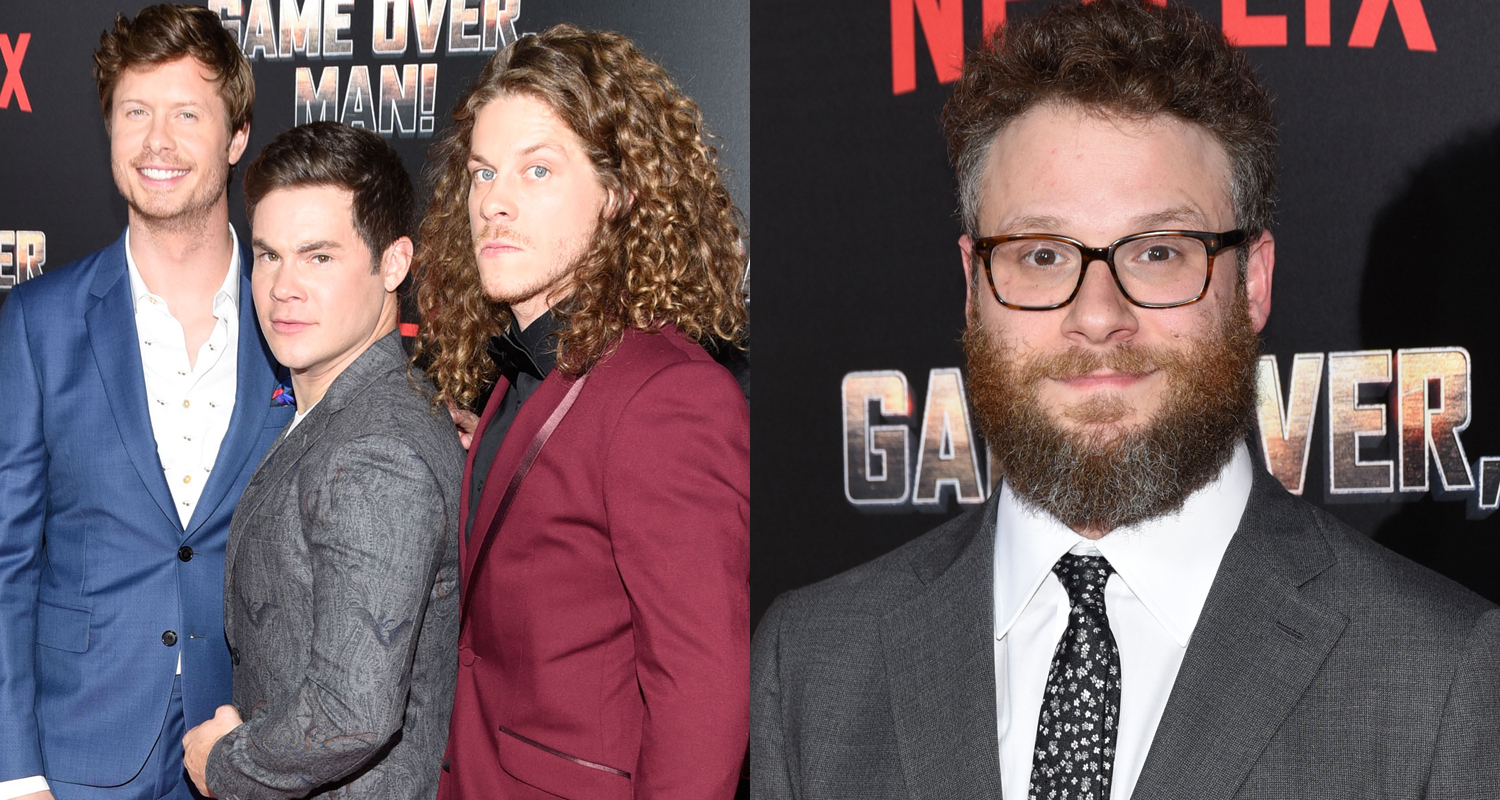 Anders Holm, Adam Devine & Blake Anderson Premiere New Netflix Film ...