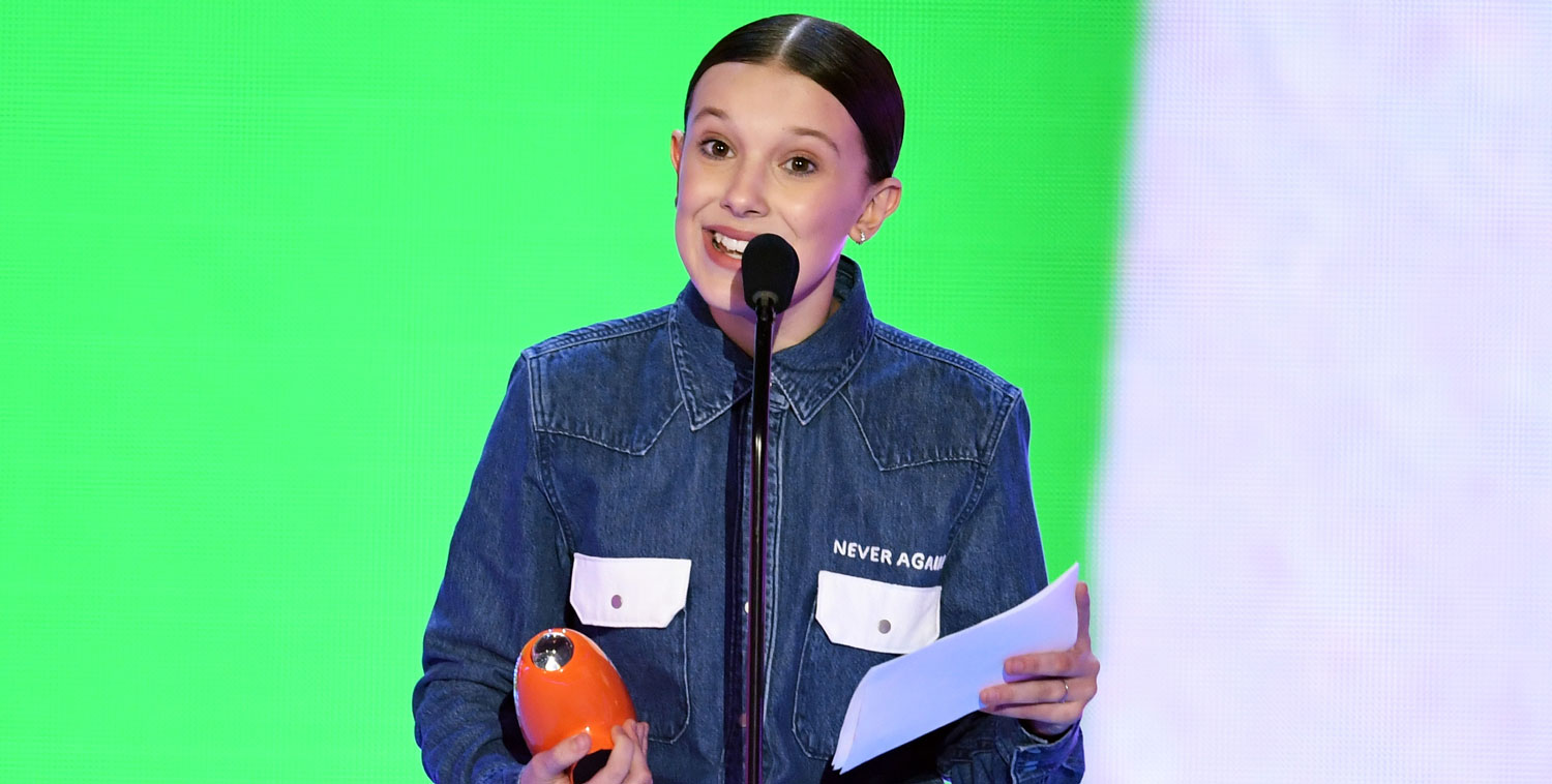 Millie Bobby Brown Wins at KCAs, Dedicates Award to ‘Angels Among Us ...