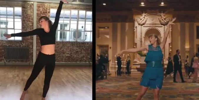 Taylor Swift Gives Inside Look at Her ‘Delicate’ Dance Rehearsal ...