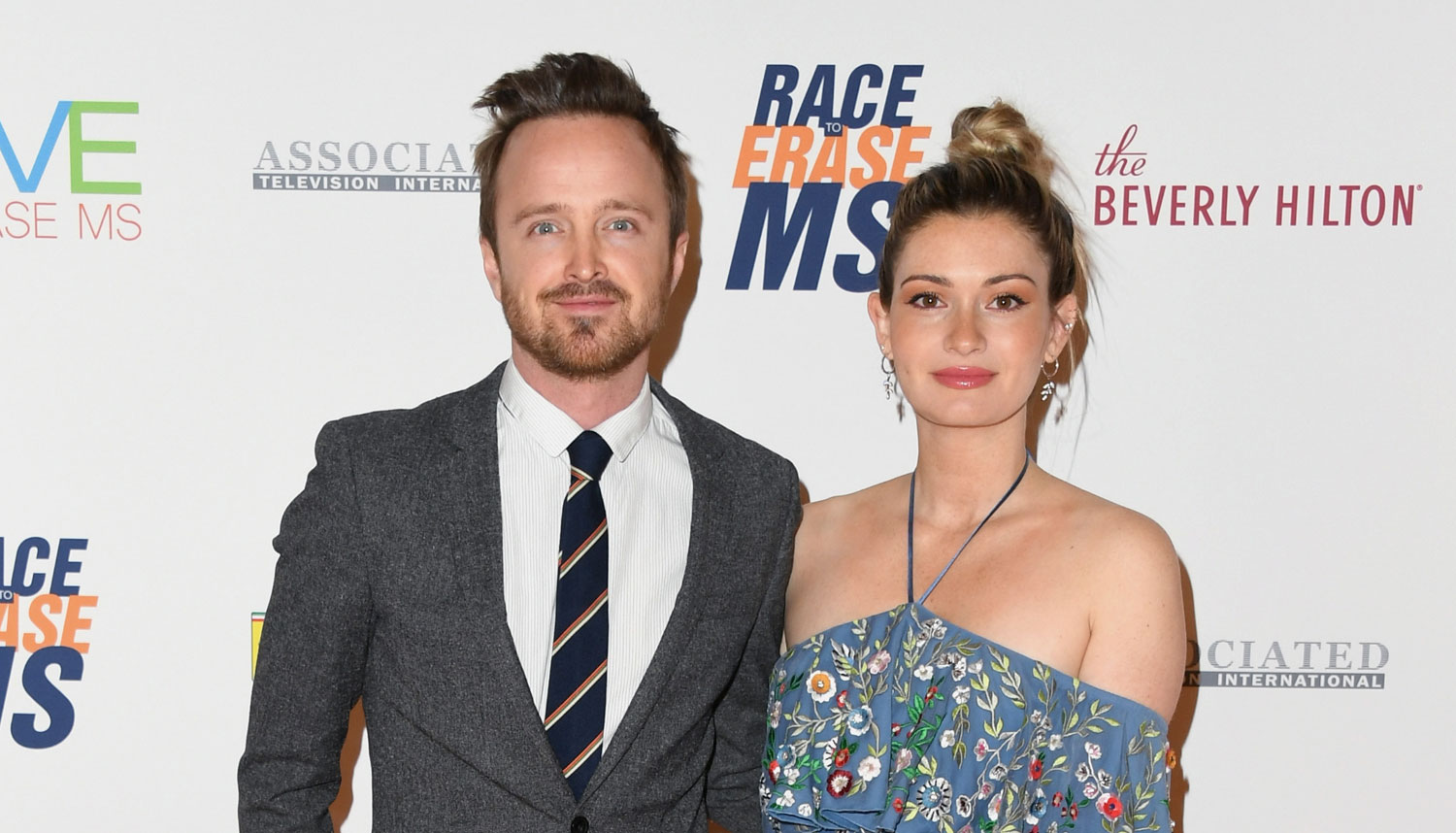 Aaron Paul & Wife Lauren Support a Good Cause at Race to Erase MS Gala ...