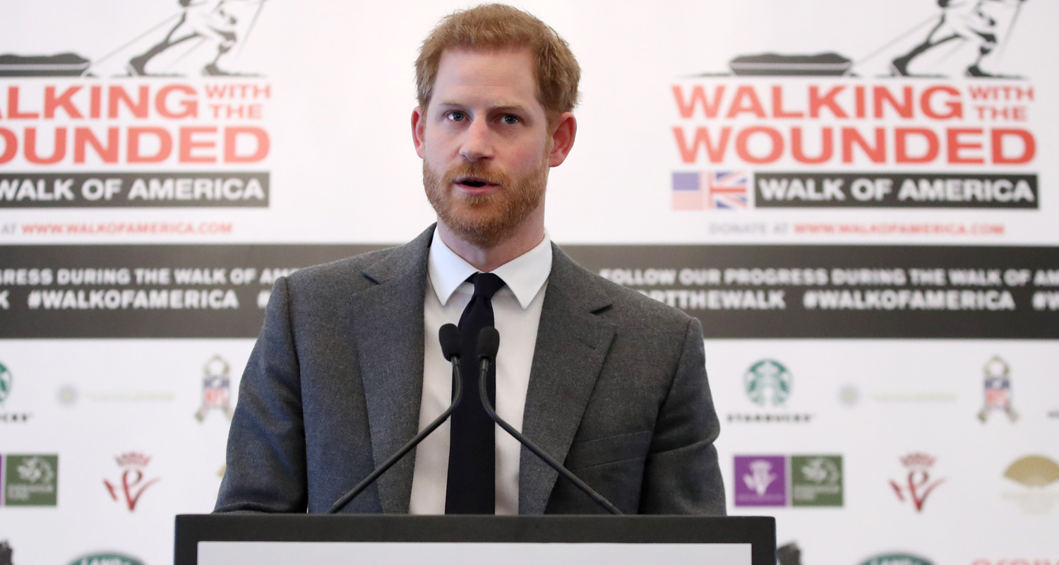 Prince Harry Launches ‘Walk Of America’ Month Before Wedding | Prince ...