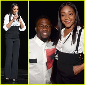 Tiffany Haddish & Kevin Hart Entertain the Crowd at CinemaCon 2018 in ...