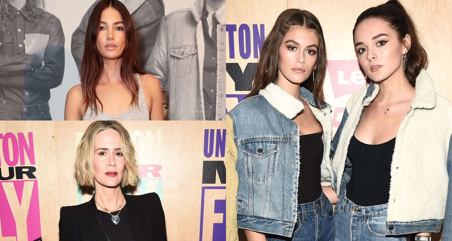 Lily Aldridge, Sarah Paulson & More Celebrate Levi’s x karla 501® Day ...