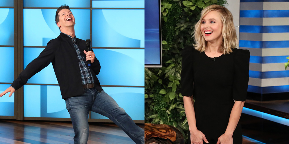 Sean Hayes & Kristen Bell to Guest Host ‘The Ellen DeGeneres Show ...
