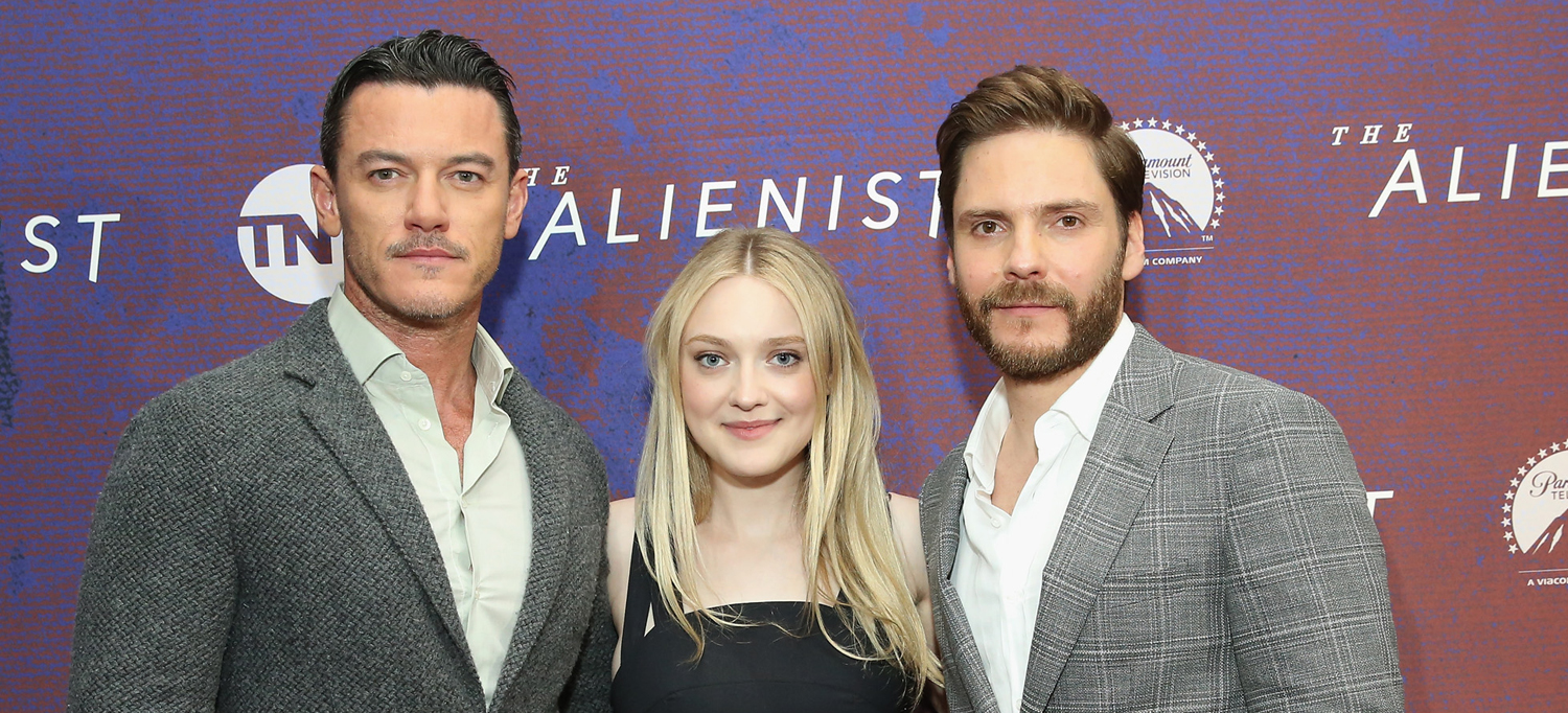 Luke Evans, Dakota Fanning, & Daniel Bruhl Promote ‘The Alienist’ in ...